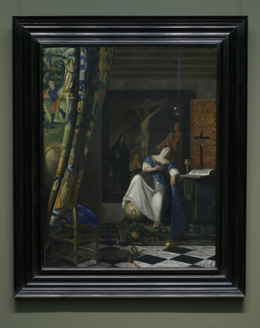 Vermeer's Paintings in their Frames: The Allegory of Faith